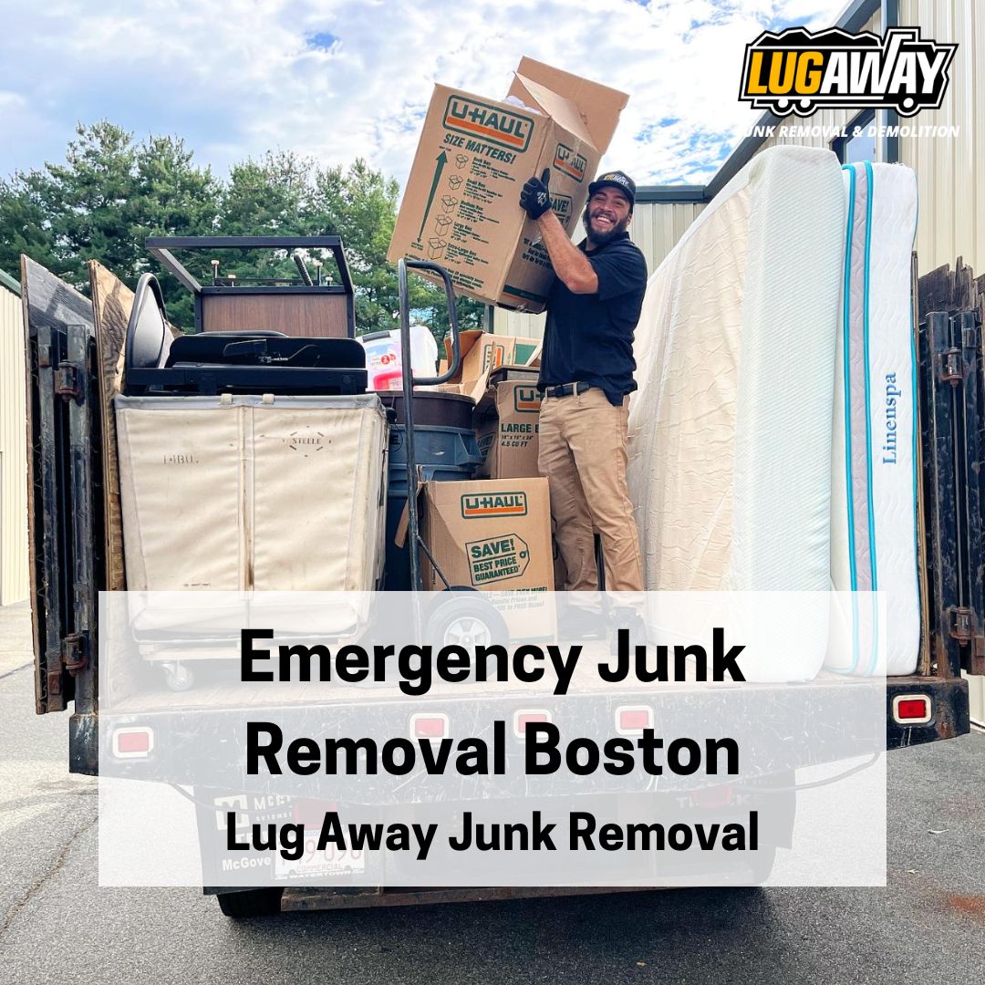 Emergency Junk Removal Services in Boston | Lug Away