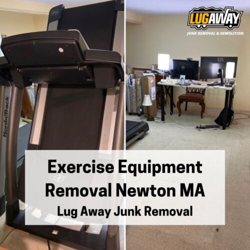 Exercise Equipment Removal Services in Newton MA | Lug Away